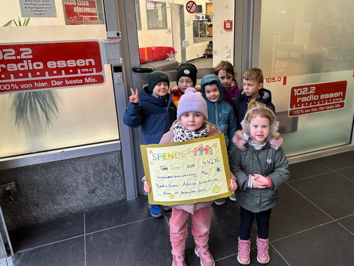 AWO Kita-Kinder bei Radio Essen - AWO Essen